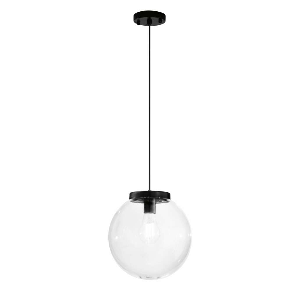 INTEC Suspension d'extérieur POLLY avec structure en plastique noir et ...