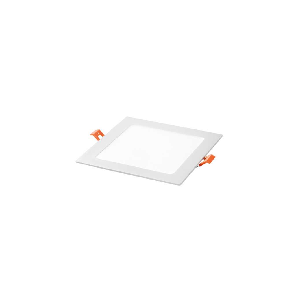 INTEC Spot encastrable LED FLAP ultra fin blanc mat 12W 6500K (lumière ...