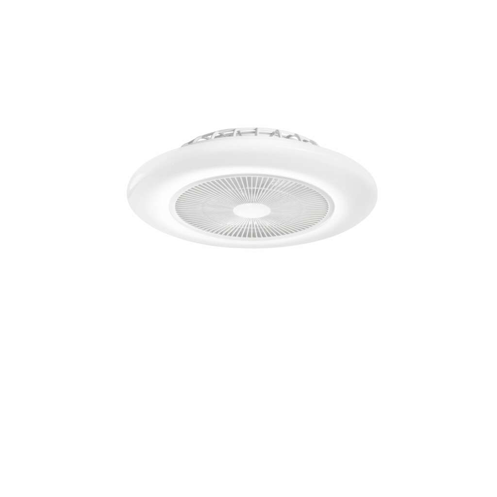 INTEC Plafonnier LED PONENTE 40W avec ventilateur été/hiver 6 vitesses ...
