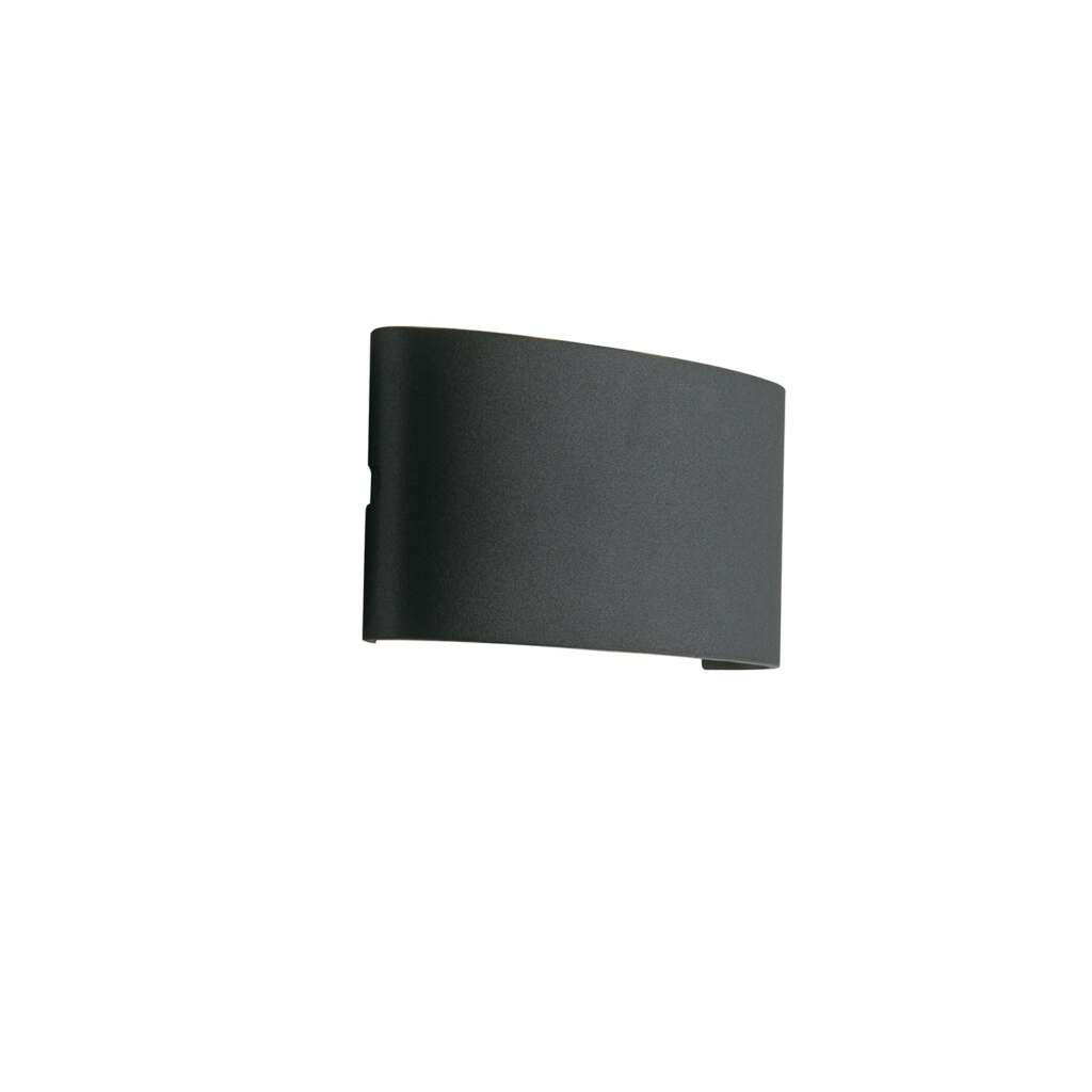 INTEC Applique d'extérieur LED BEETLE anthracite avec lumière double ...